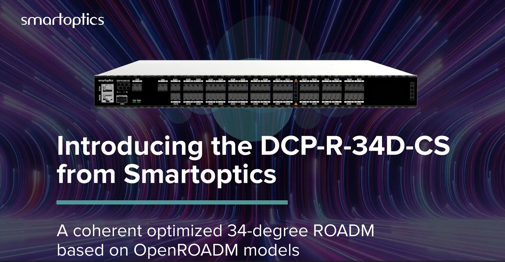 Introducing the DCP-R-D34-CS from Smartoptics - The Kenton Group