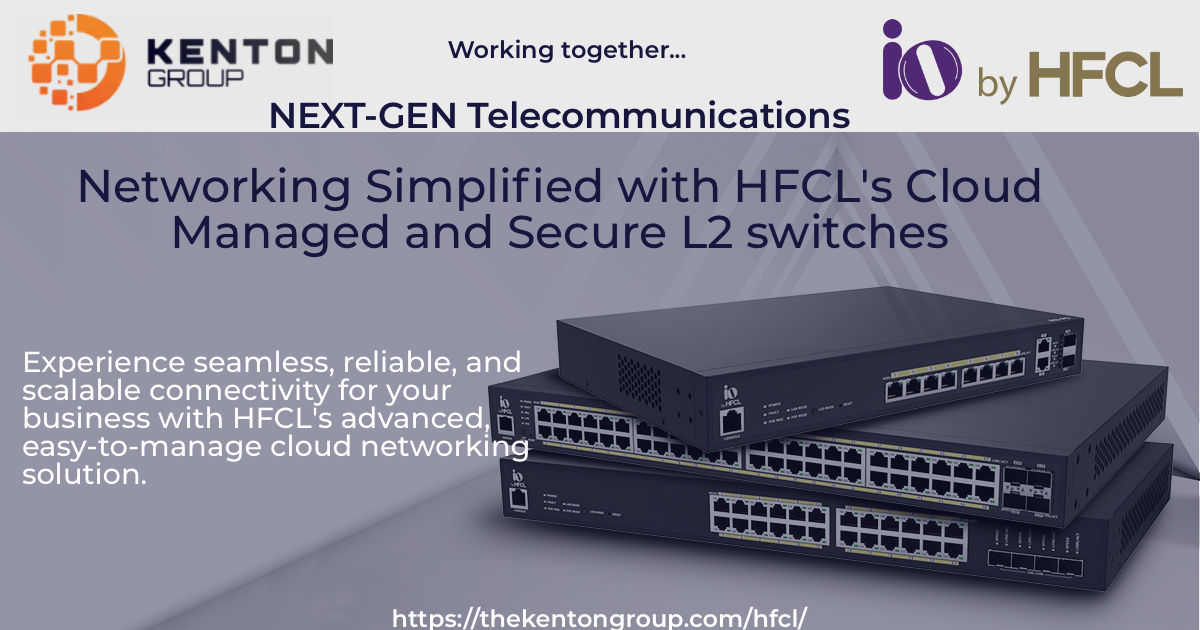 HSP-IO C1 Series Cloud-Managed Network Switches - The Kenton Group